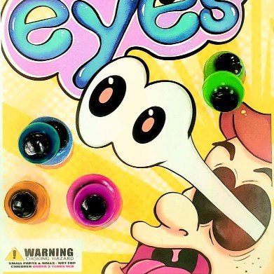 Sticky eyes 1" Capsules | Gumballs.com