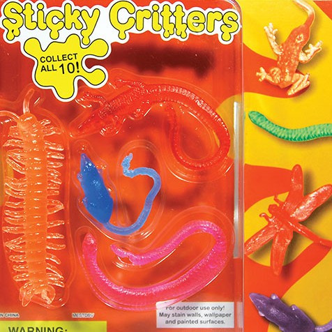 Sticky Critters 2" Capsules | Gumballs.com