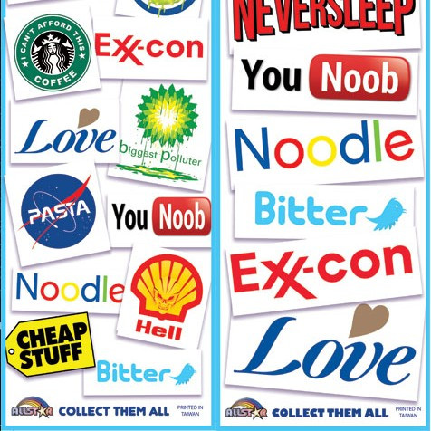Trending Satire Stickers | Gumballs.com