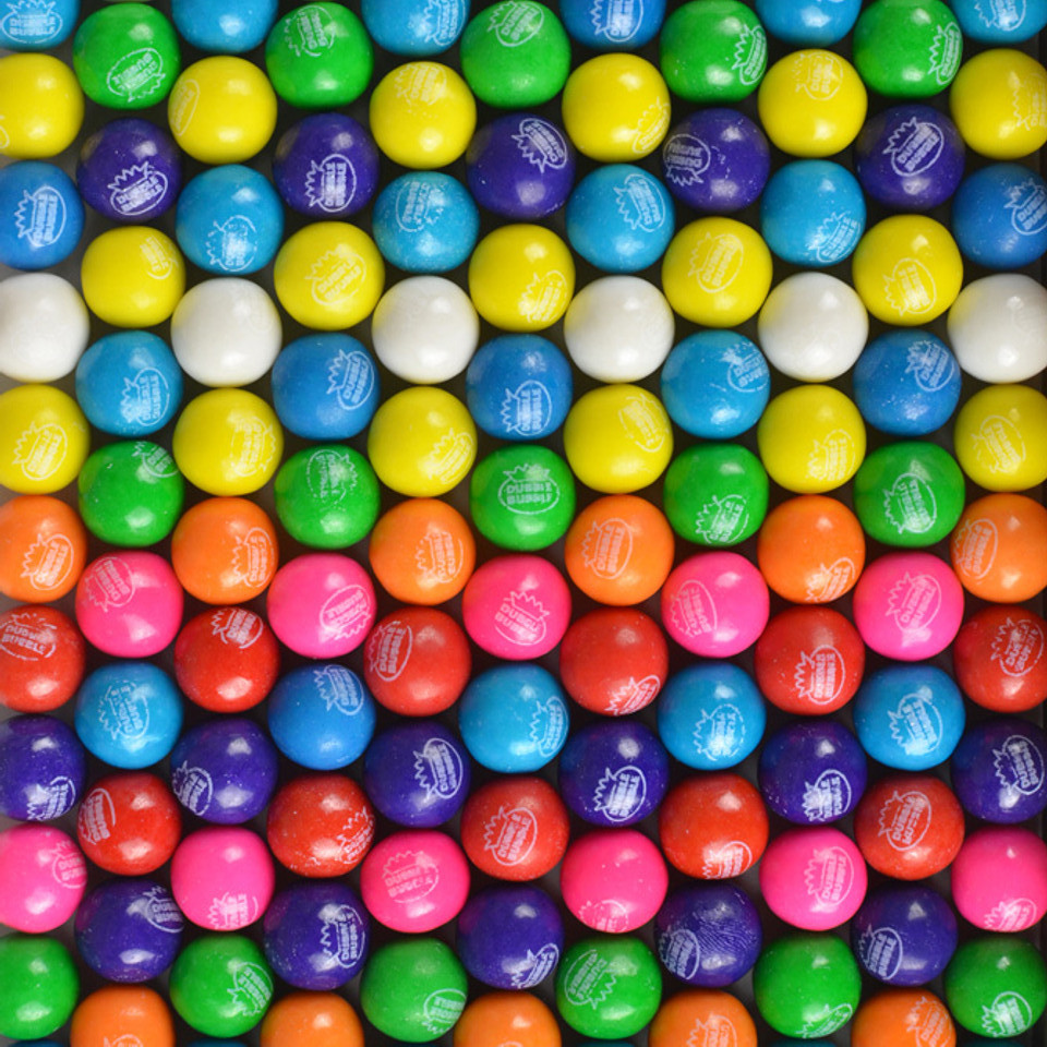 Dubble Bubble Assorted Gumballs (.86"/1640count) | Gumballs.com