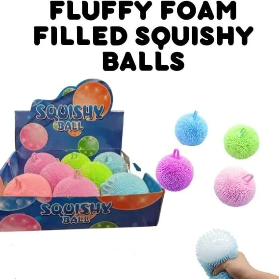 Small Generic Pastel Squishy Balls Crane Mix (4")| Gumballs.com