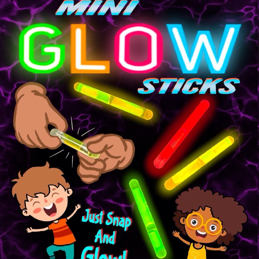 Miniature Glow Sticks 1"Capsules - Gumballs.com