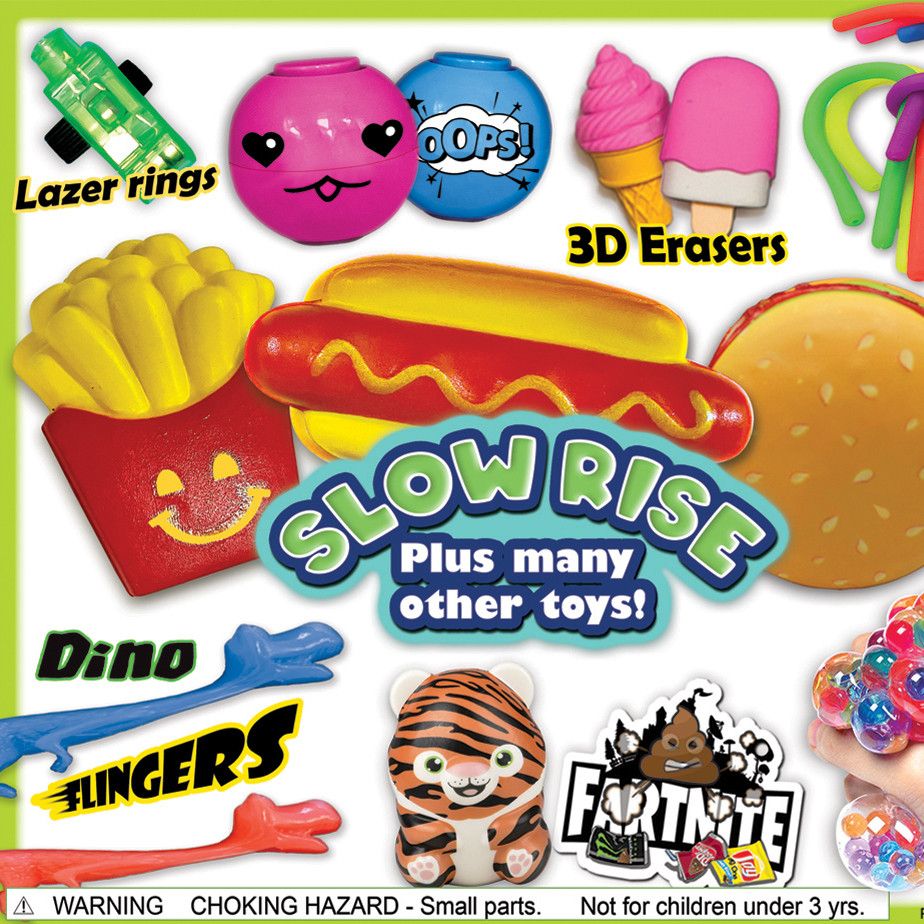 Junk Foody Squish Toys Mix 2"Capsules | Gumballs.com