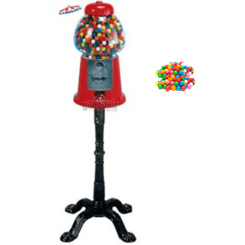 King Carousel Gumball Machine Bank 15" Tall | Gumballs.com