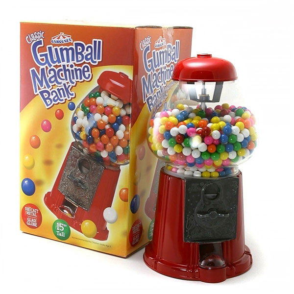 Carousel Gumball Machine Banks for Sale | Gumballs.com