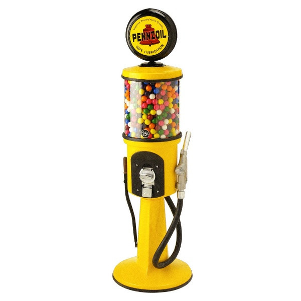 Mini Gas Pump Gumball Machine 4 Feet Tall | Gumballs.com