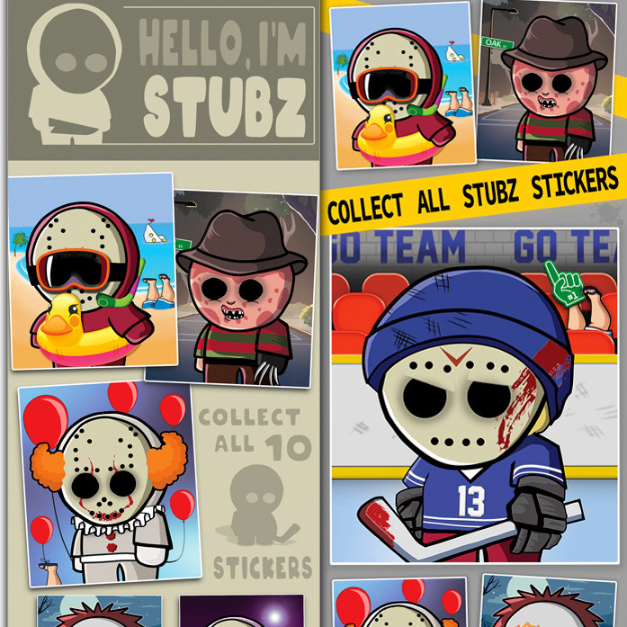 Hello, I'm Stubz Stickers | Gumballs.com
