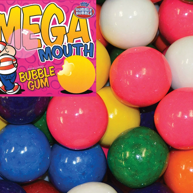 Mega Mouth Gumballs (2"/138 Count) | Gumballs.com