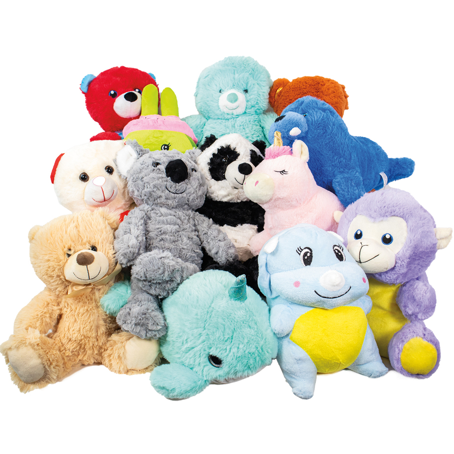 Jumbo Generic Plush Toy Crane Mix 96pc | Gumballs.com