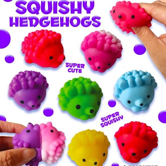 Hedgehog Squishies 2"Capsules | Gumballs.com