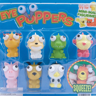 Eye Poppers Keychains & Minimalz 2" Toy Capsules | Gumballs.com