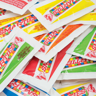 Smarties Candy Packets 3000 Packet Bulk Case | Gumballs.com