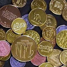 Custom Tokens | Customized Design Tokens | Gumballs.com