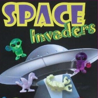 Space invader Creatures 1" Capsules | Gumballs.com