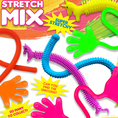 Mix of Stretchies 2"Capsules | Gumballs.com