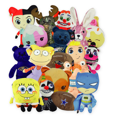 Jumbo Plush Mix 100% Licensed 40pc | Gumballs.com
