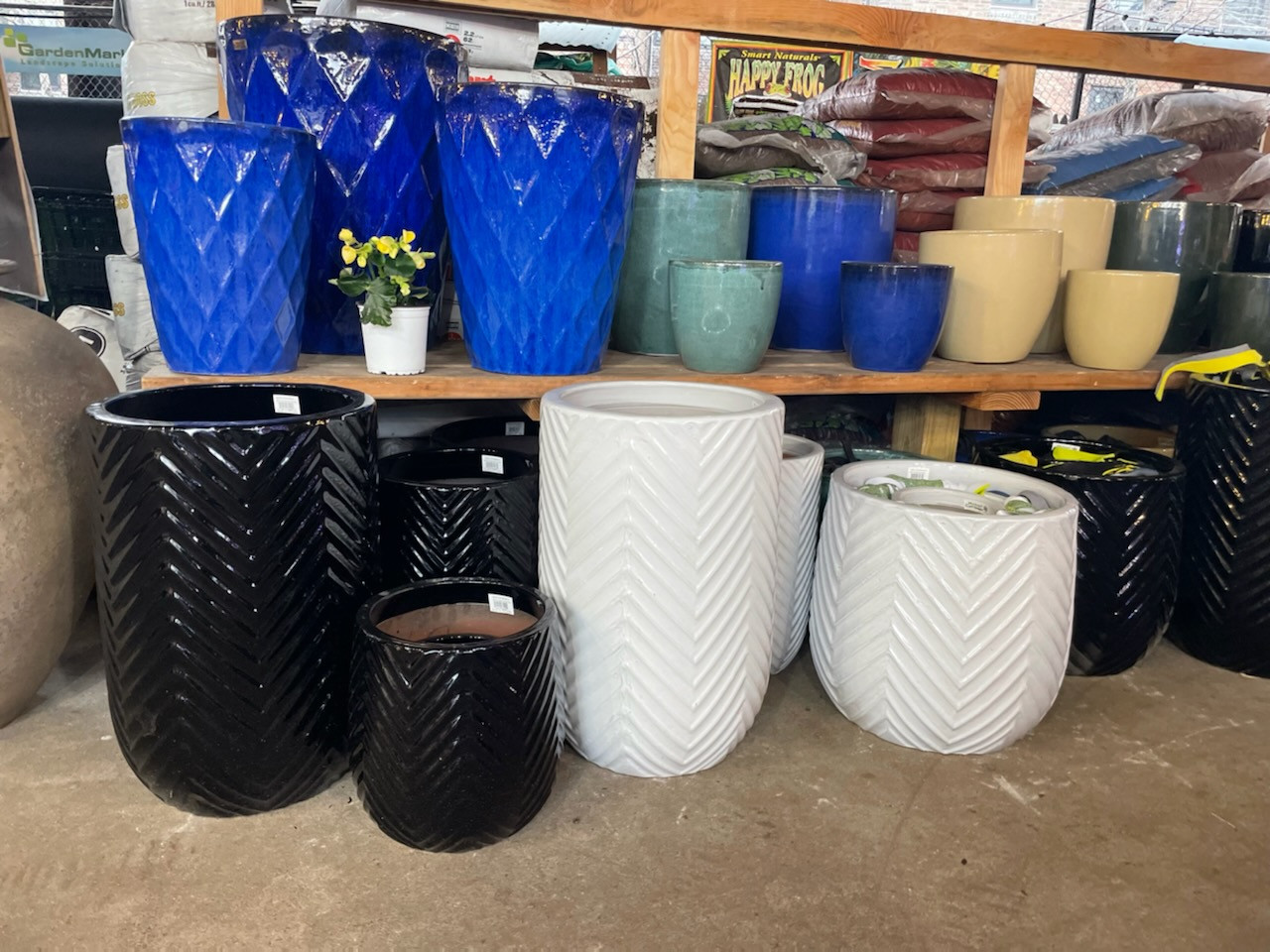 Michael Carr Planter Chevron - Urban Garden Center