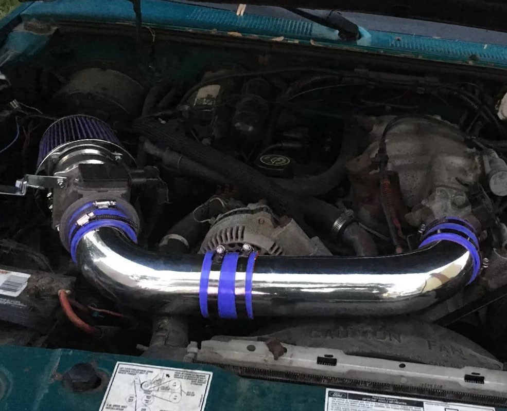Cold Air Intake Kit for Ford Ranger (1991-1994) with 4.0L V6 Engine ...