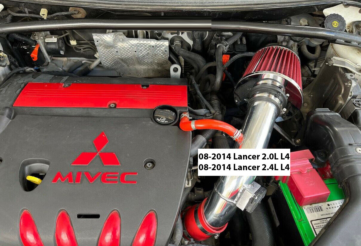 Performance Air Intake For Mitsubishi Lancer (2008-2014) With 2.0L/ 2 ...