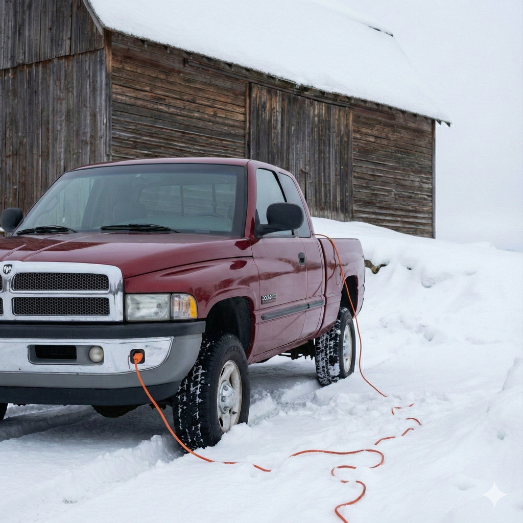 Engine Block Heater for Dodge Ram Cummins (1987-2002) 3.9L & 5.9L ...
