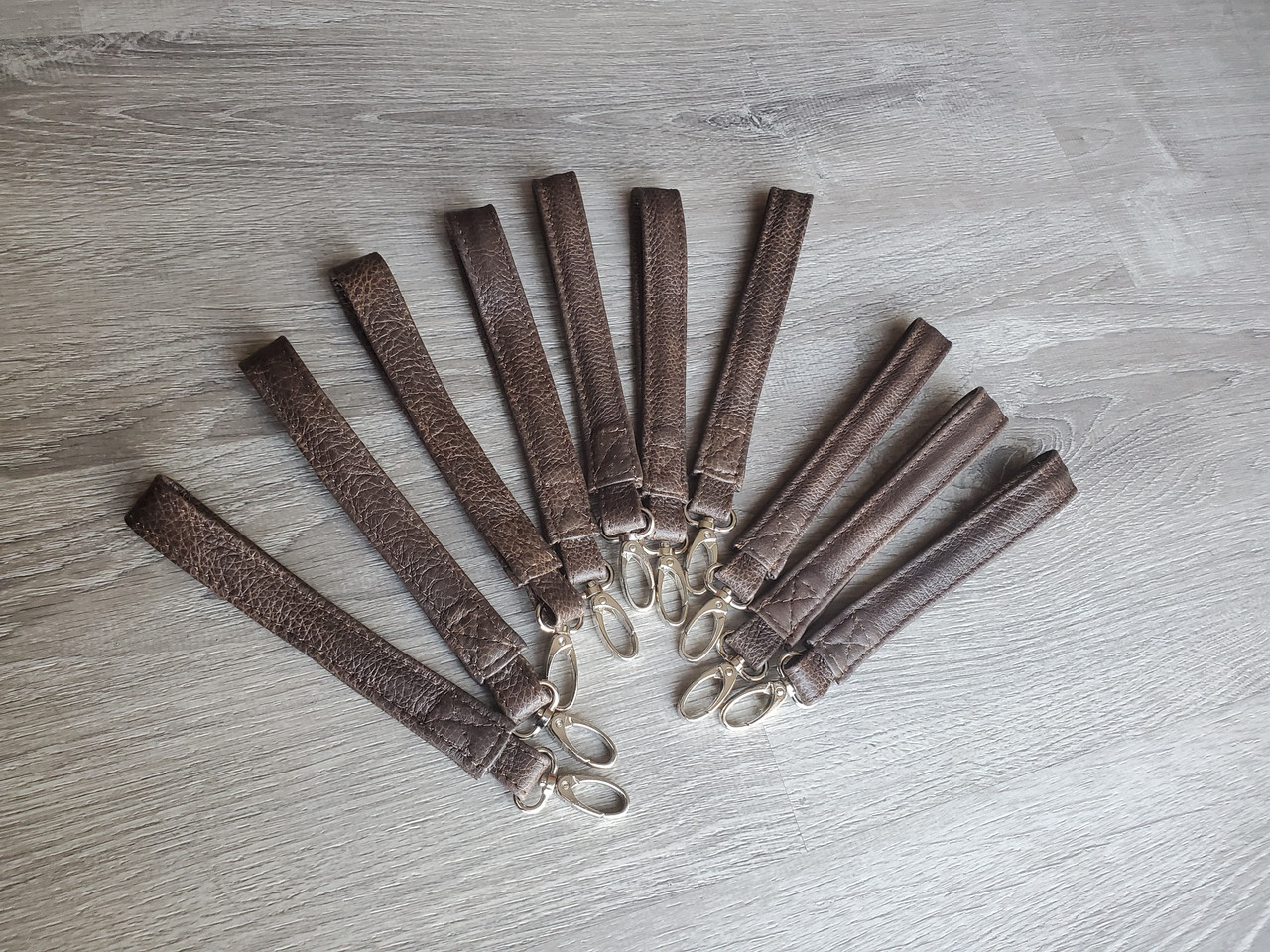 Distressed Leather Wrist Strap , Keychain Holder, Add a Strap - Fgalaze ...