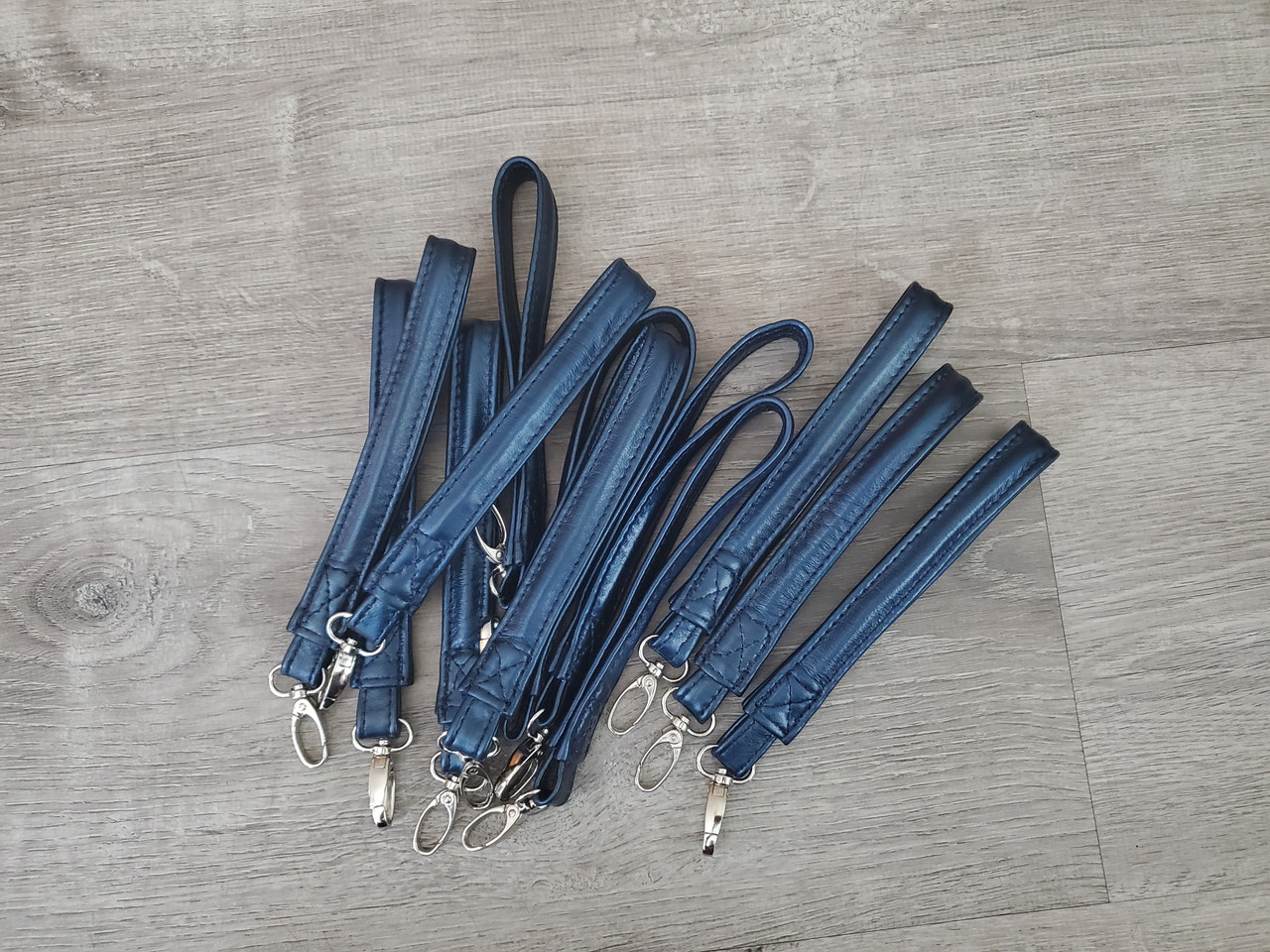 Leather Key Chain Strap, Keychain Holder, Leather Accessories, Orange ...