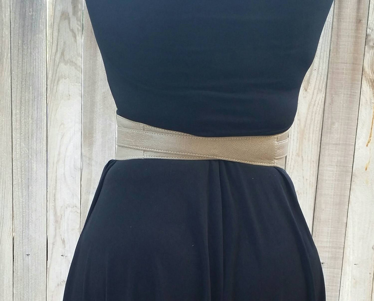 Neutral Leather Obi Belt, Wide Wrap Belts, Wraparounds, Urban Belts ...