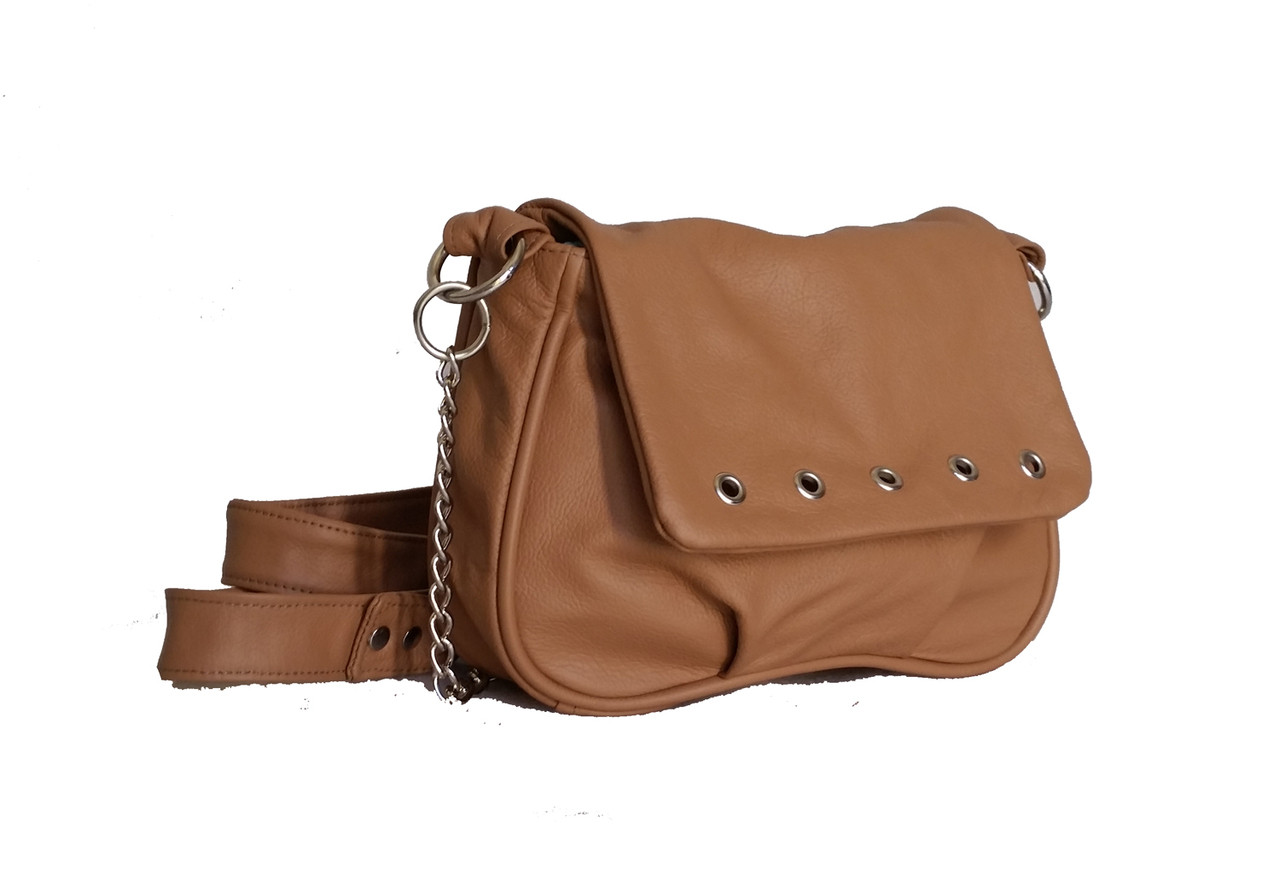 Camel Leather Bag, Fashion Shoulder Purse, Everyday Trendy Bag, Sury ...
