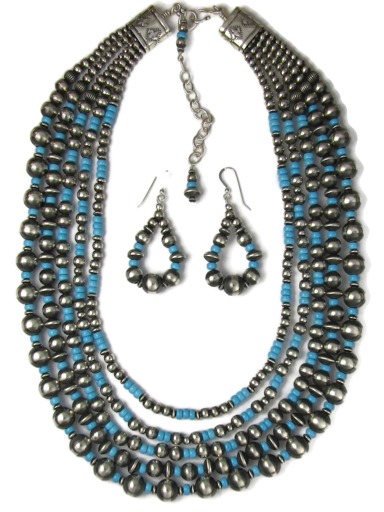 Turquoise Necklace and Earring Sets | Get Yours Now