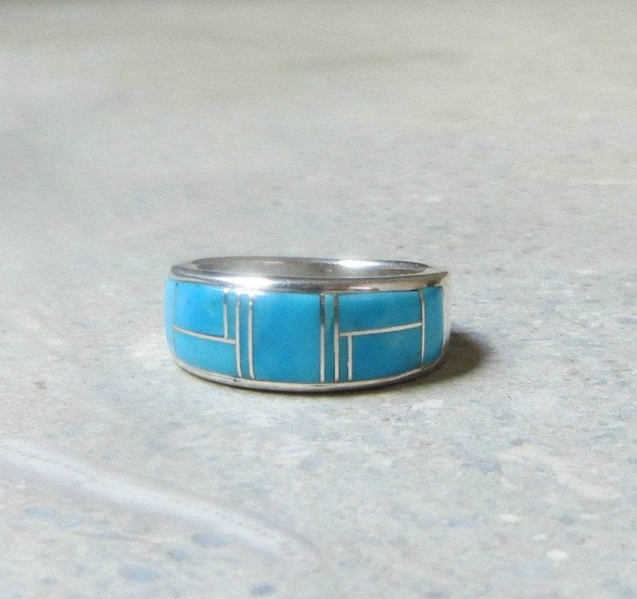 Native American Gemstone & Inlay Rings | Southwest Silver Gallery