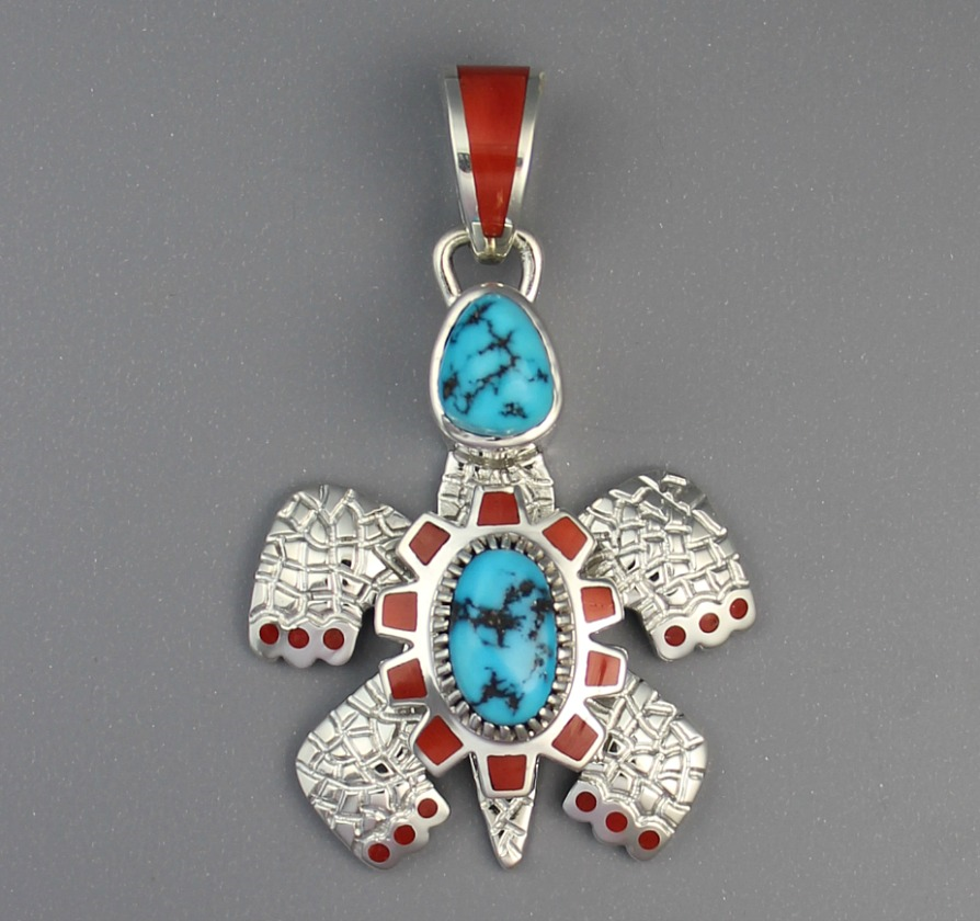 Sterling Silver Pendants | Native American Gemstone Pendants