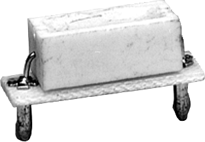 9837, Plug-In Horsepower Resistor, .18 OHM, 1/12 - 1/8 HP @ 90 VDC, 1/6 ...