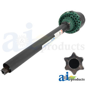 A-WT58481A-Tractor Half, 1-38" 6 Spline, CV A-WT58481A