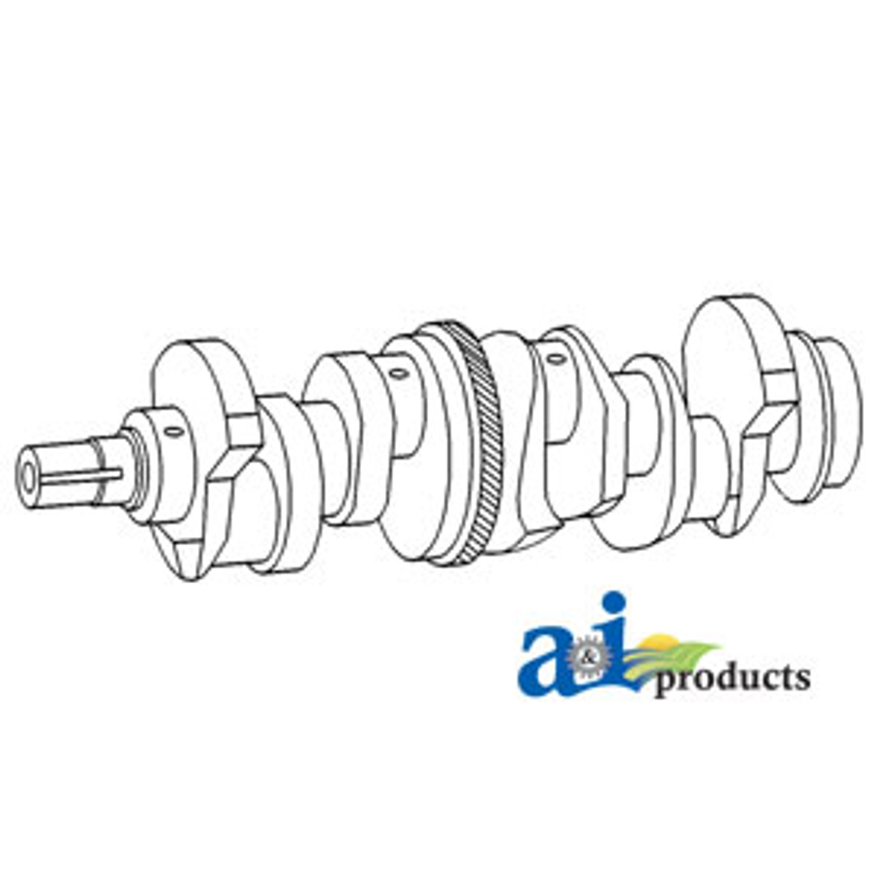 A-D9NN6303AA-Crankshaft A-D9NN6303AA