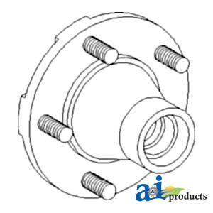 A-7977-Hub, Rotary Cutter A-7977