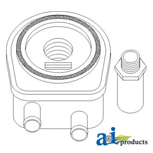 A-RE61769-Cooler, Oil w/ Gasket A-RE61769