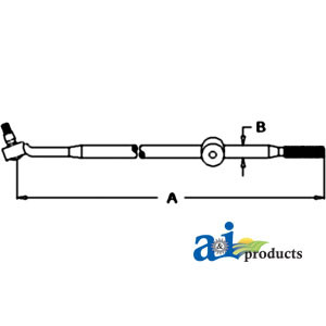 A-312871-Drag Link End (LH) A-312871