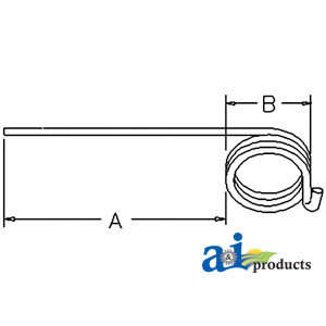 A-P1546-Spring Harrow Tooth A-P1546