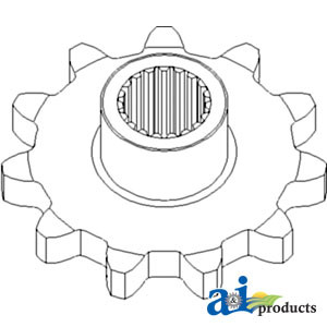 A-AH101339-Sprocket, RH Gathering Chain Drive A-AH101339