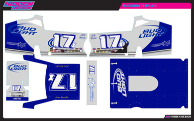 Bud Light Wrap - Underground RC Raceway & Hobbies
