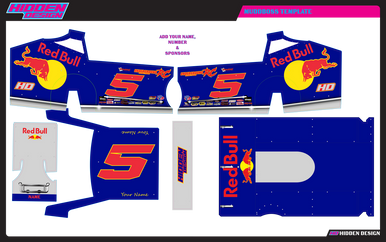 Red Bull Wrap - Underground RC Raceway & Hobbies