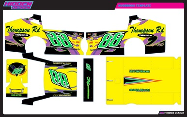 Steve Hulsizer Wrap - Underground RC Raceway & Hobbies