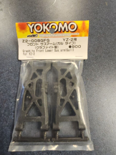 Yokomo Graphite Front Suspension Arm (2) (Gull Type) - Underground RC ...