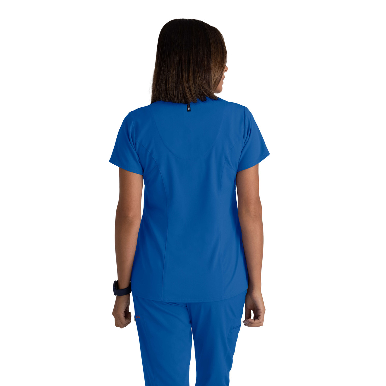 Greys Anatomy Spandex Stretch Kim V Neck Top Grst001 The Uniform Outlet