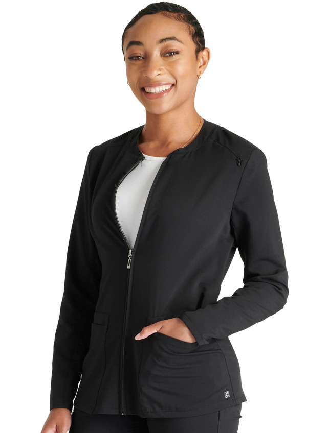 Cherokee Atmos Women's Zip Front Jacket CK356A