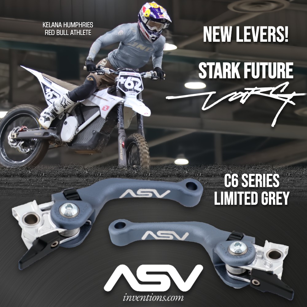 ASV levers for Stark Varg are here! - ASV Inventions, Inc.