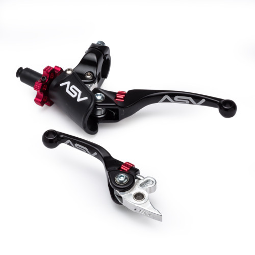 F4 PRO Clutch and Brake Lever Pair Pack w/ Perch # BCF40806PX - ASV ...