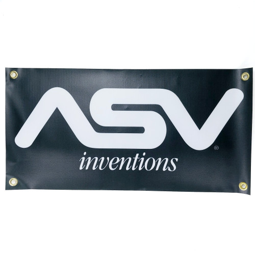 ASV In-Store Display Banner with Grommets 12" x 24" - ASV Inventions, Inc.