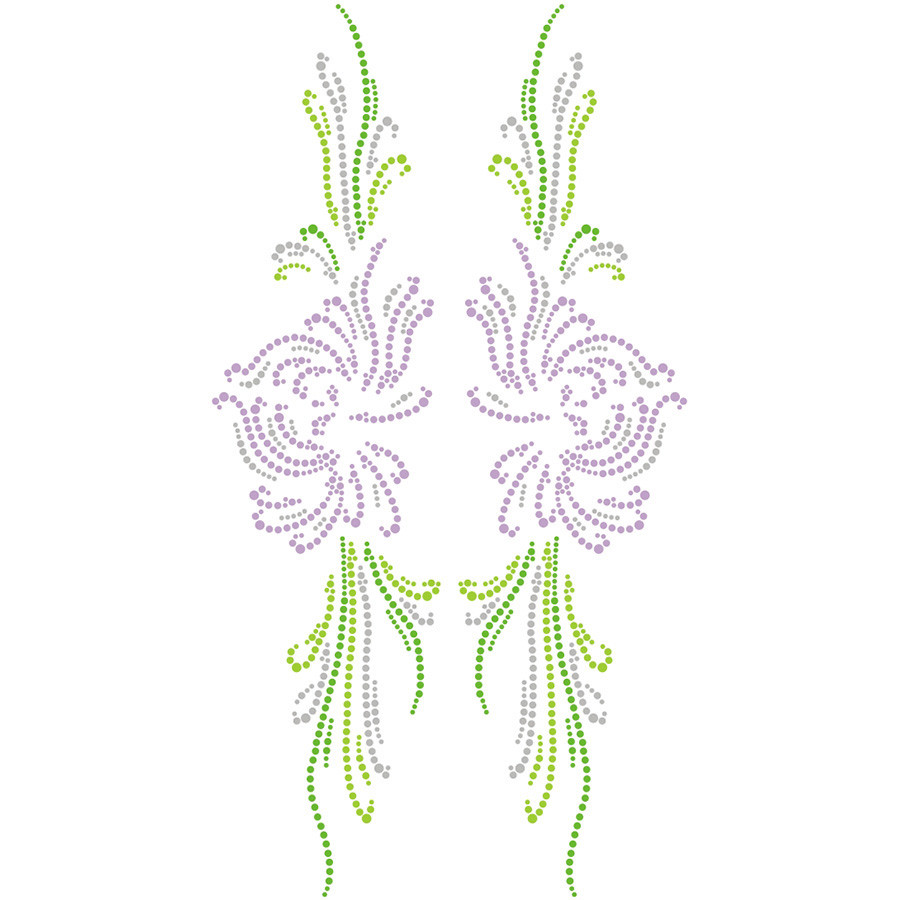 Orchid Panel Décor Set