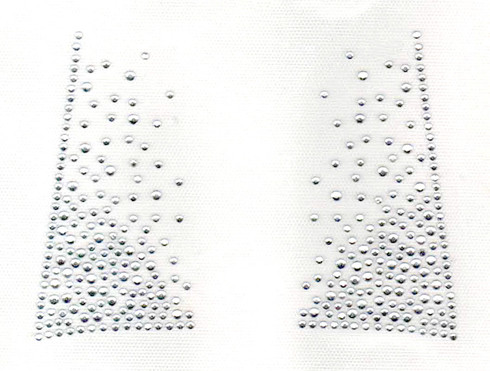 All-Clear "Scattered Stones" Collar Set Iron-On Design (S7961-CLR ...